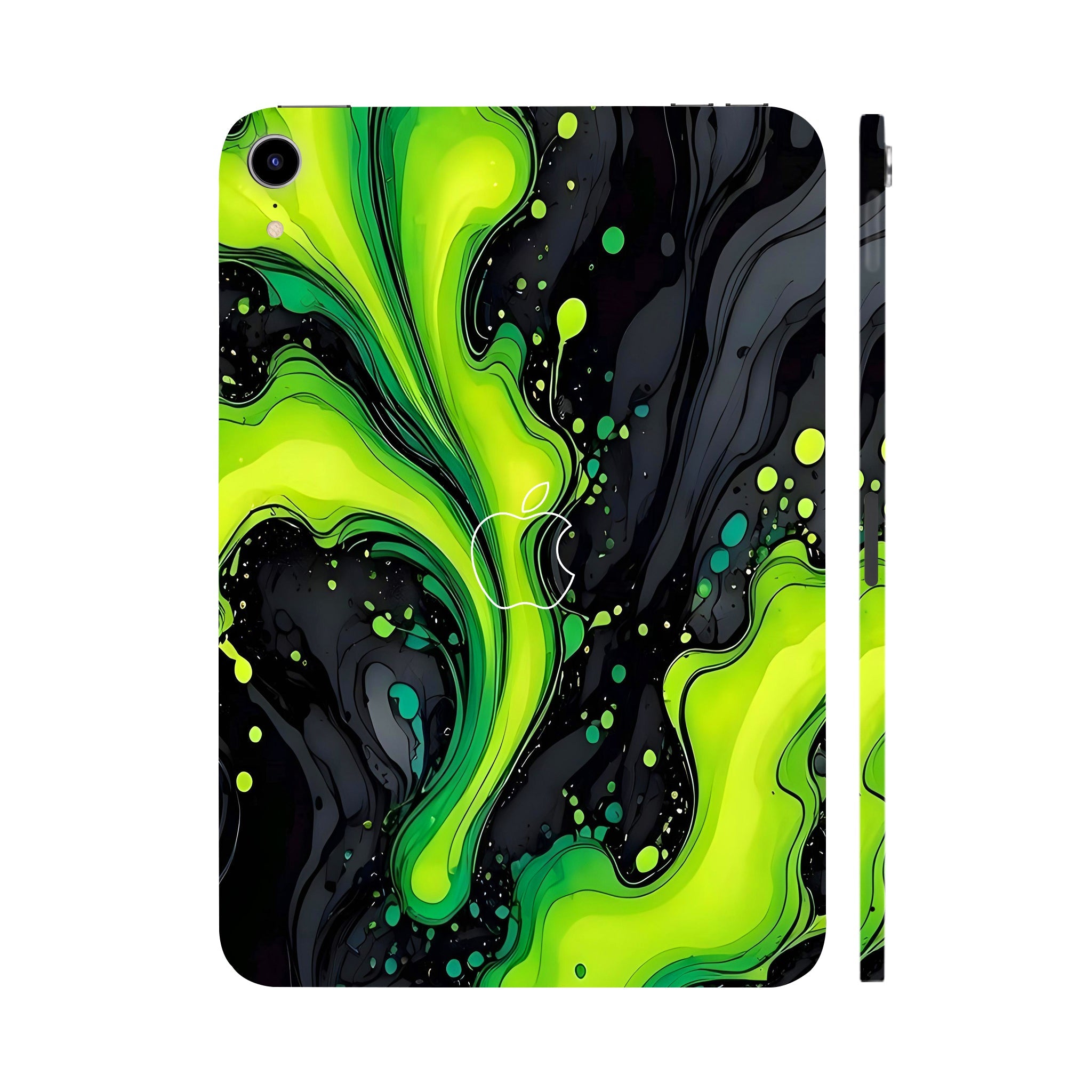 Apple Ipad Air 11 M3 2025 Electric Lime Ripple Tablet Skins