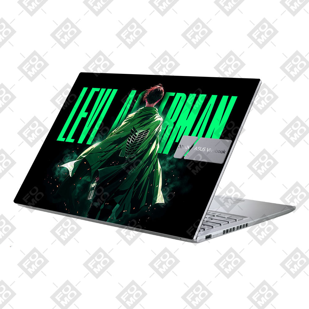 Levi Ackerman Stance Asus Vivobook X1605ZA Laptop Skin