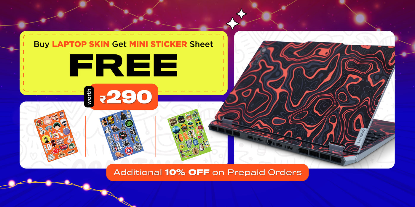 Fomo Store | Laptop Skin | Poster | Sticker | Neon