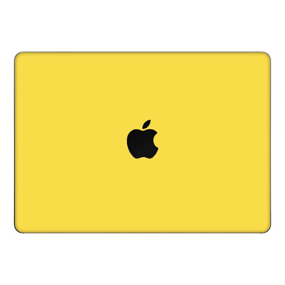 Textured Yellow MacBook Air 13 M4 2025 Laptop Skin