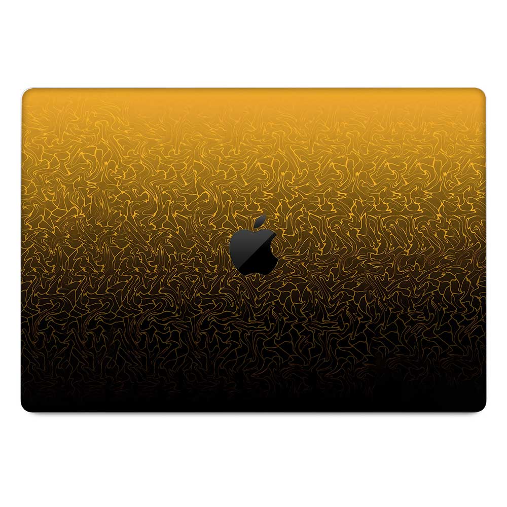 Orange to Black Gradient MacBook Pro 14 M1, M2, M3, M4 2021-2024 Lapto
