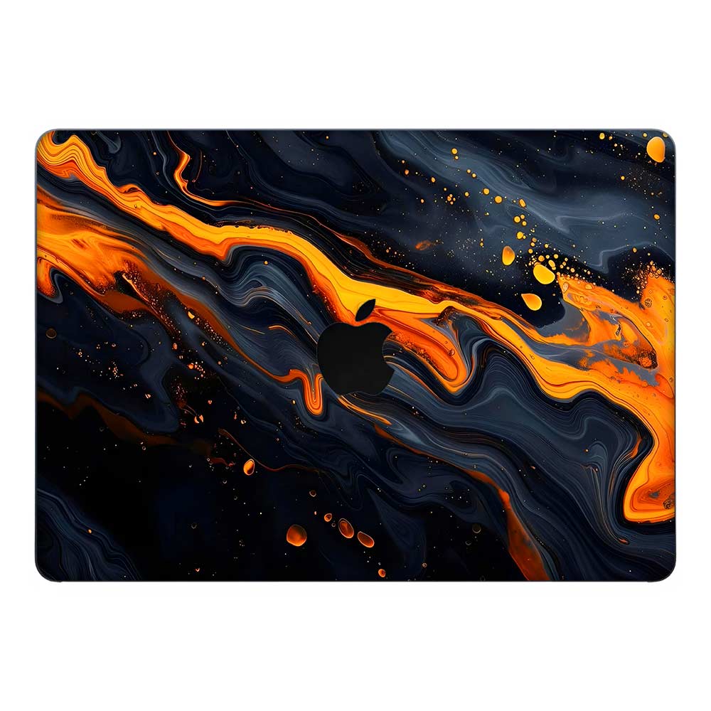 Lava Marble MacBook Air 15 M3 2024 Laptop Skin