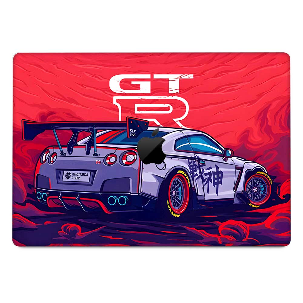Nissan GTR Racing Edition MacBook Pro 14 M1, M2, M3, M4 2021-2024 3D L