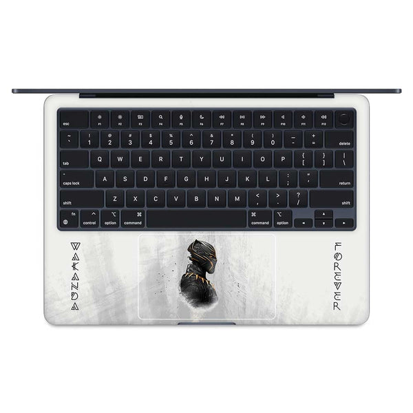 Wakanda Forever Black Panther MacBook Air 13 M4 2025 Laptop Skin