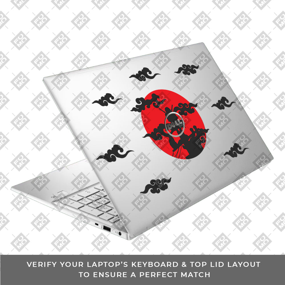 Transparent Moonlit Ninja Dell Inspiron 3501 Laptop Skin