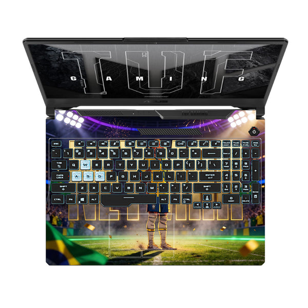 Neymar Golden Aura Asus TUF F15 FX506 and A15 FA506 Laptop Skin