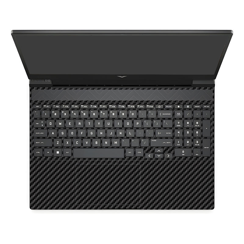 Textured Carbon Fibre HP Victus Laptop Skin