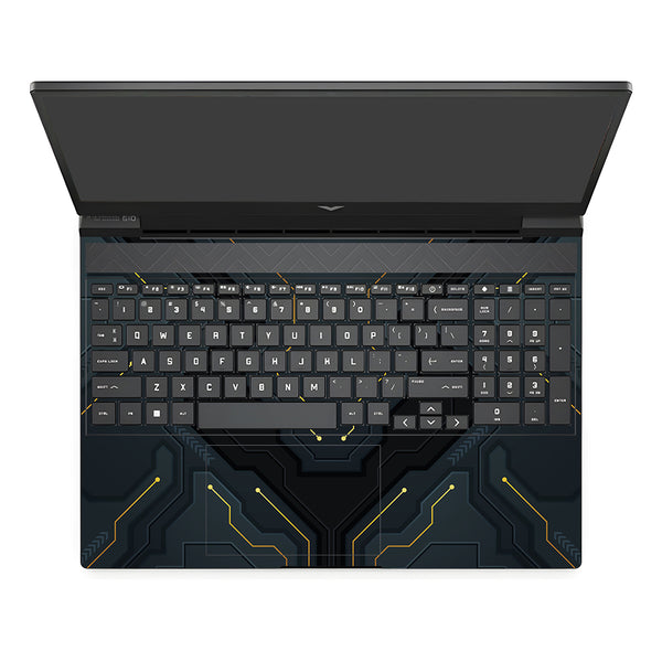 Futuristic Techno HP Victus Laptop Skin