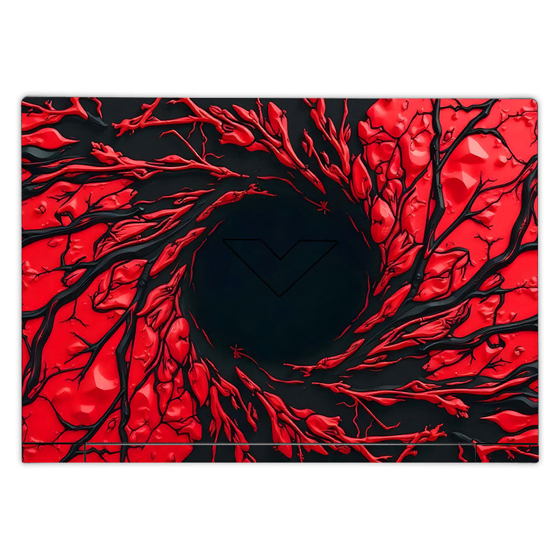 Spiderman Web Red HP Victus Laptop Skin