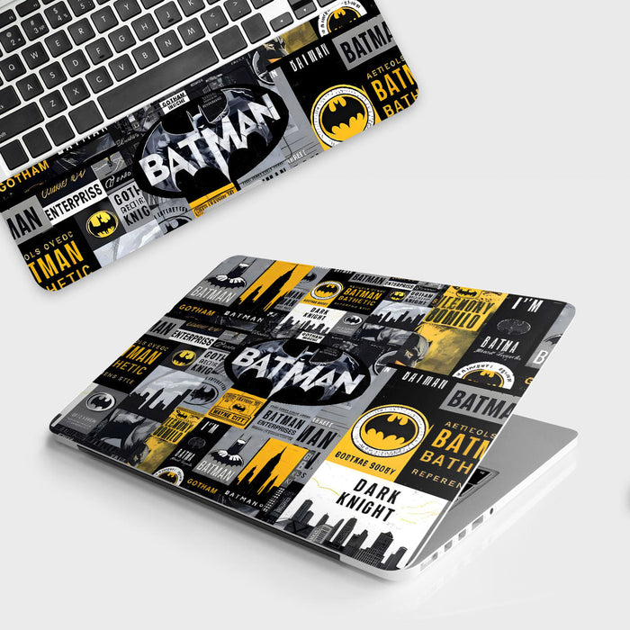 Batman Collage Comics Laptop Skin