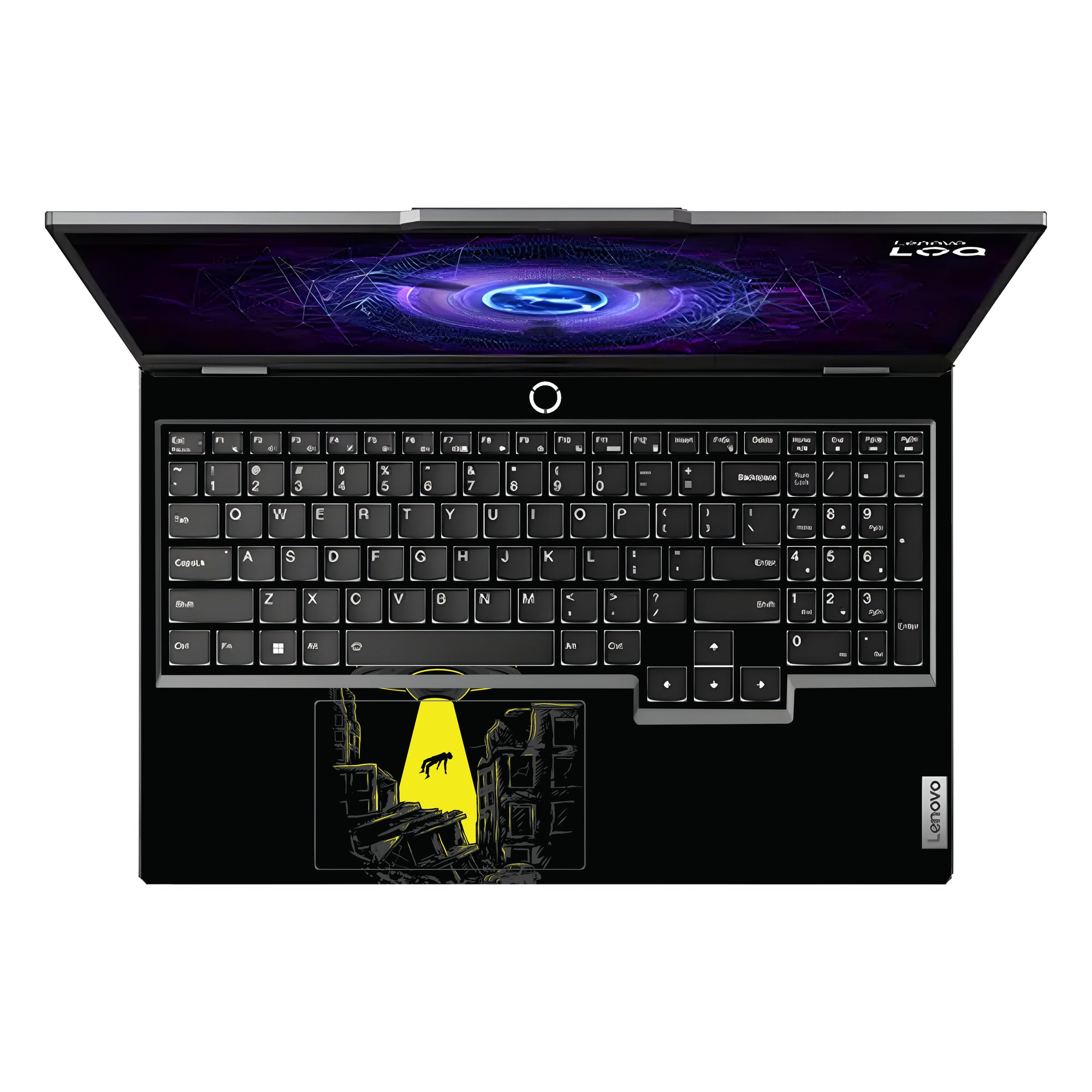 Alien Abduction Lenovo LOQ 2024 Laptop Skin