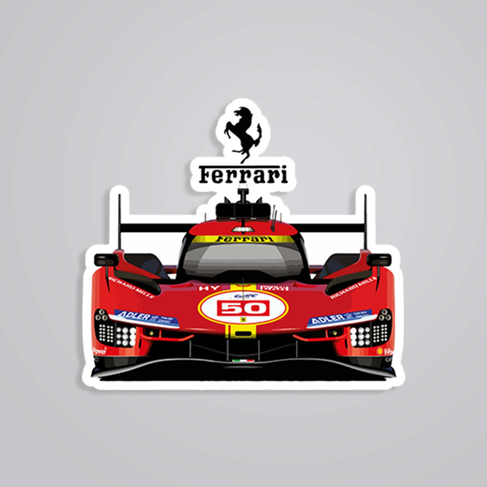 Ferrari Hypercar Cars & Bikes Stickers