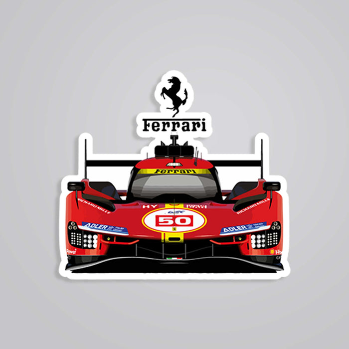 Ferrari Hypercar Cars & Bikes Stickers