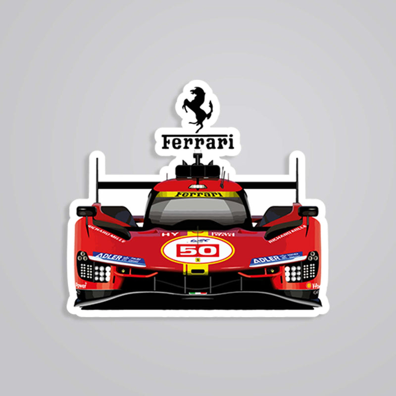 Ferrari Hypercar Cars & Bikes Stickers
