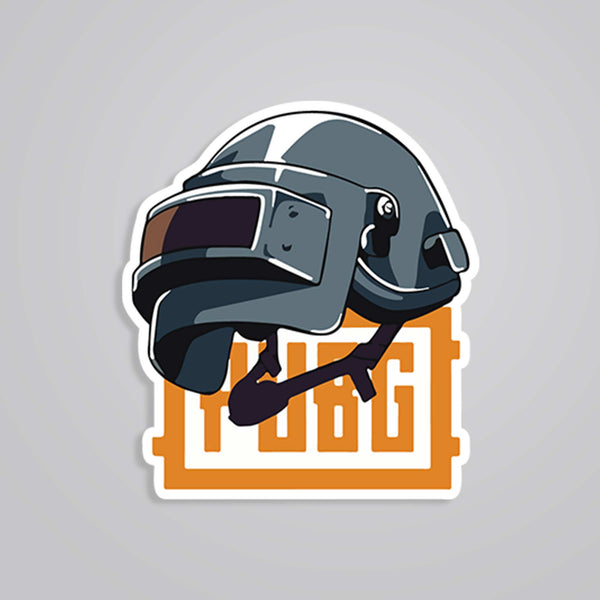 PUBG helmet Gaming Stickers