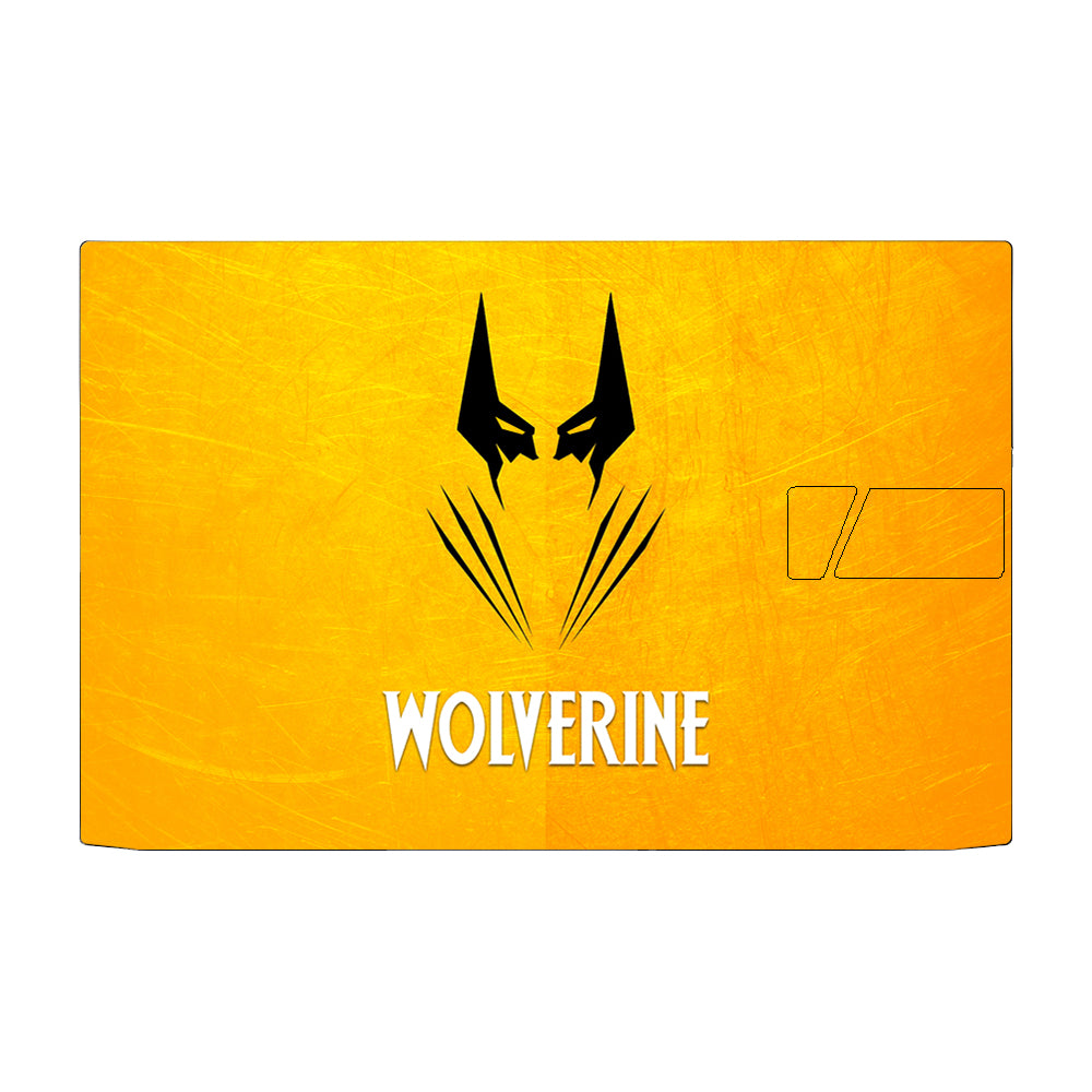 Wolverine with Yellow Background Asus Vivobook Pro 15 M6500QC & M6500