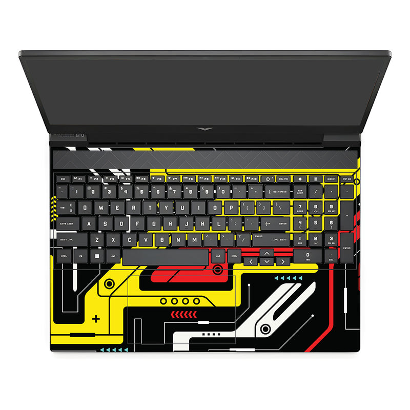 Retro Cyberpunk HP Victus Laptop Skin