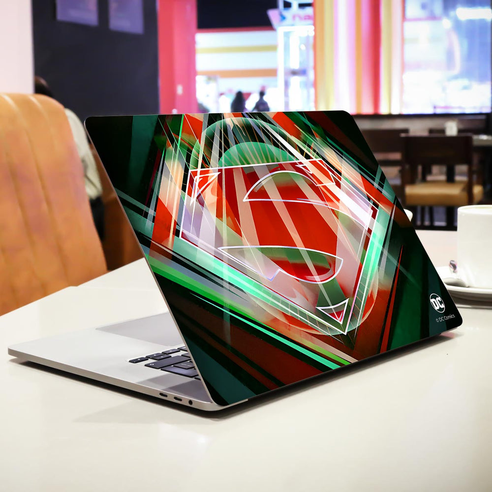Radiant Colors Superman Comic Laptop Skin - Exclusive Bundle