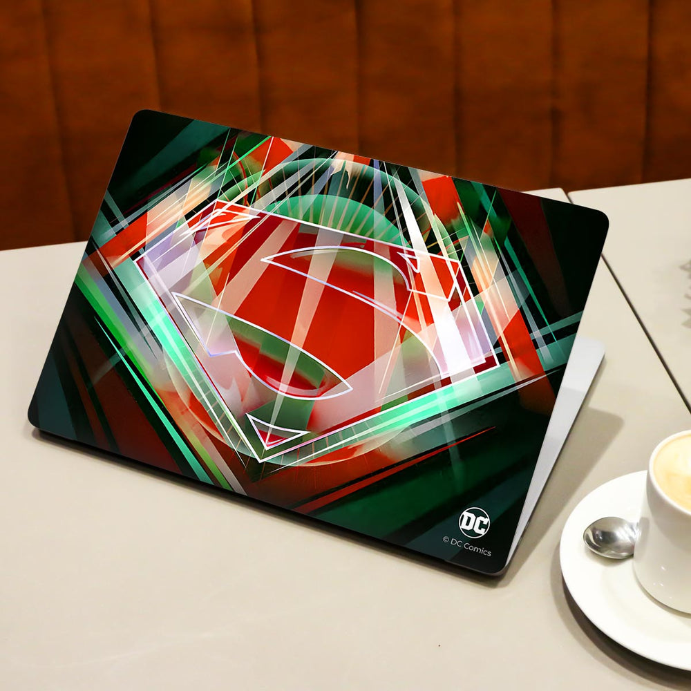 Radiant Colors Superman Comic Laptop Skin - Exclusive Bundle