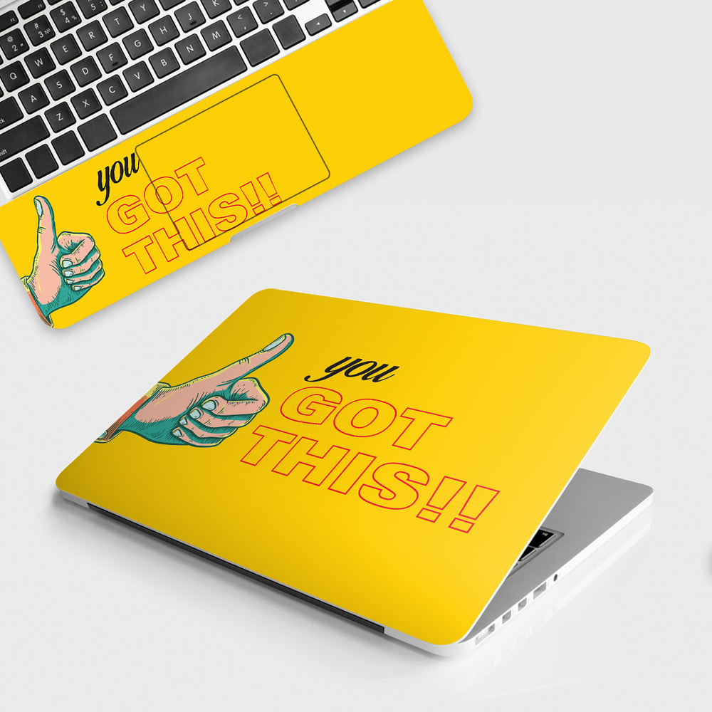 You Got This Laptop Skin - Empower Your Laptop with Motivational ...