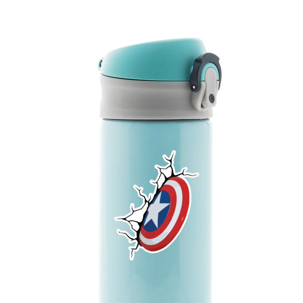 Bring Marvel Magic to Your Space with Captain America's Shield Stuck in ...