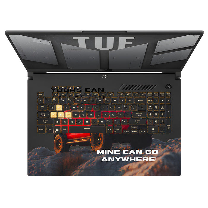 Transparent Off-Road Beast Asus TUF Gaming F17 FX707Z Laptop Skin