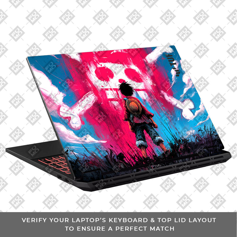 Straw Hat Graffiti One Piece Asus TUF Gaming A16 2025 Laptop Skin