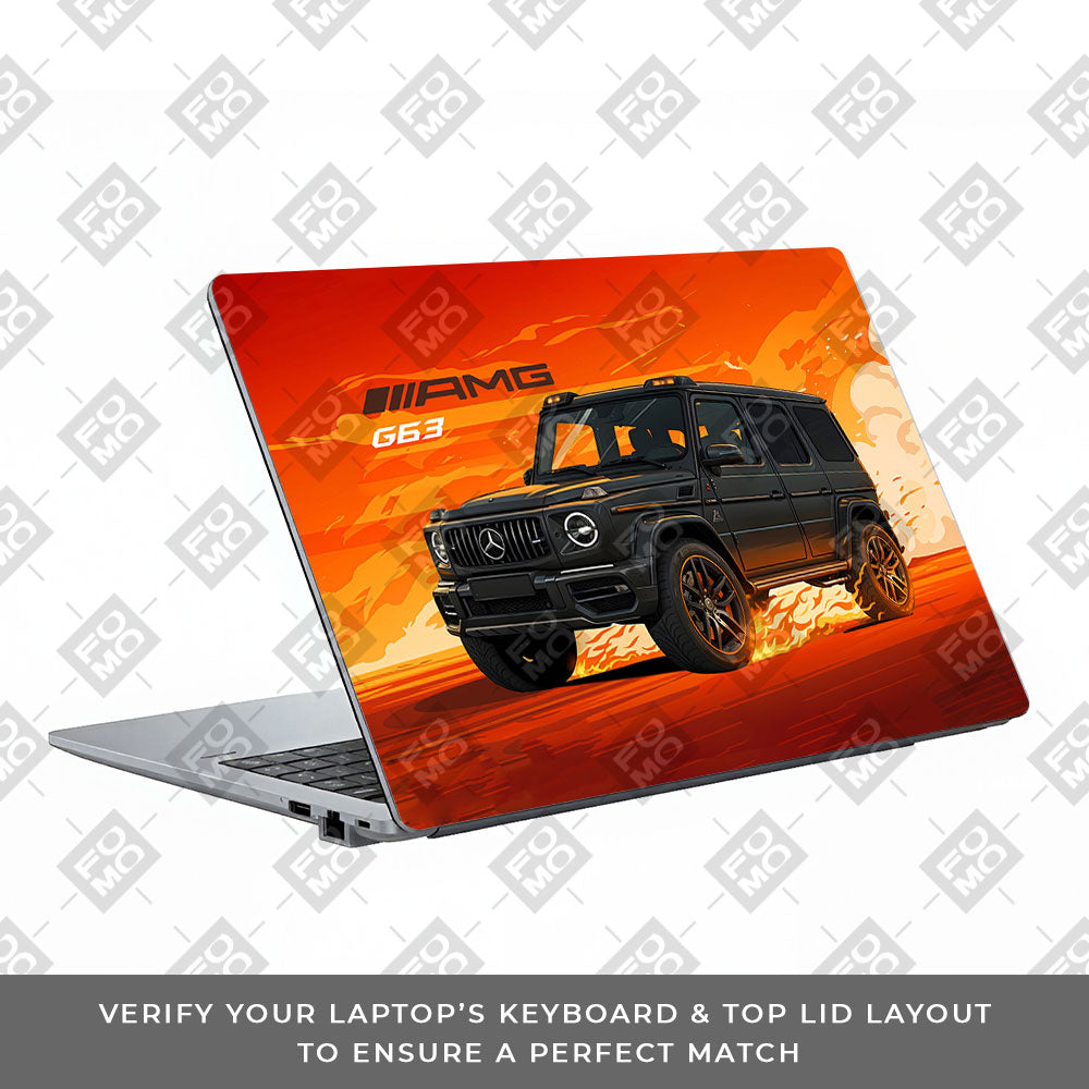 Mercedes AMG G63 Asus ExpertBook P1503 Laptop Skin