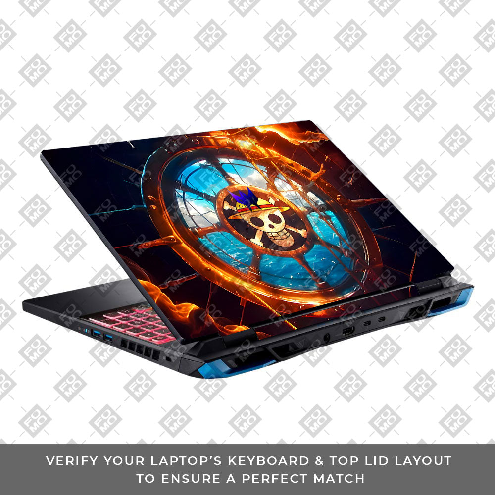 Straw Hat Pirates Emblem Acer Predator Helios Neo 16 N22Q22B Laptop Sk
