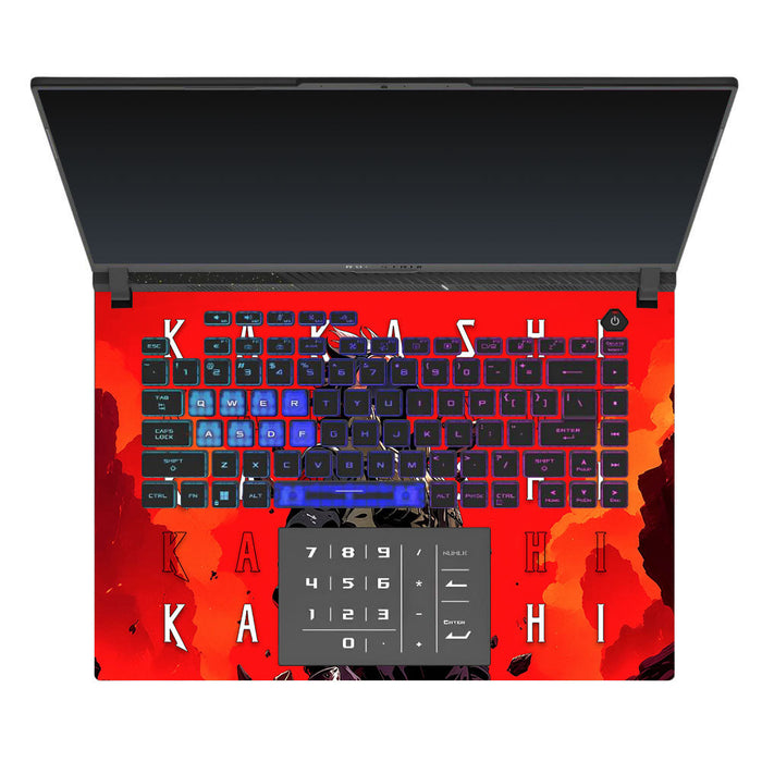 Kakashi Hatake Inferno Asus ROG Strix G16 G614J Laptop Skin