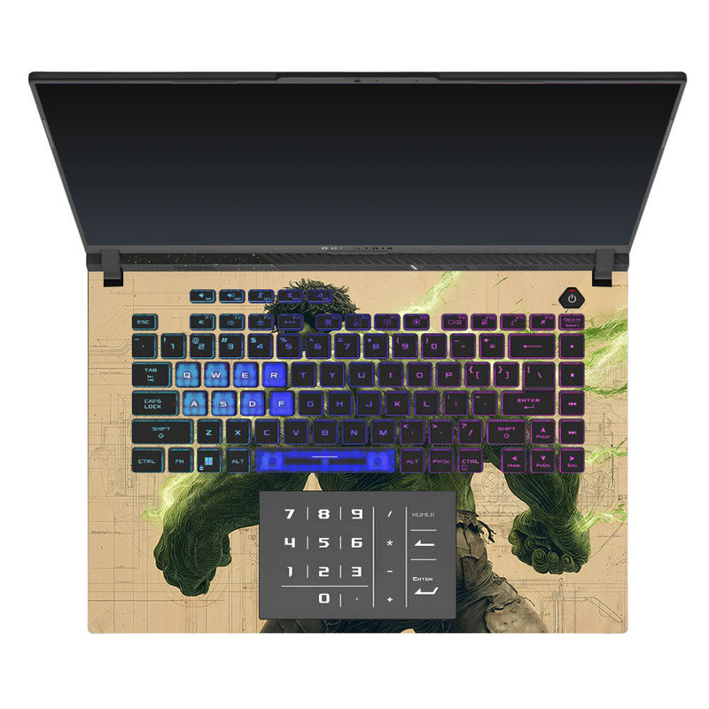 Hulk Unleashed Asus ROG Strix G16 G614J Laptop Skin