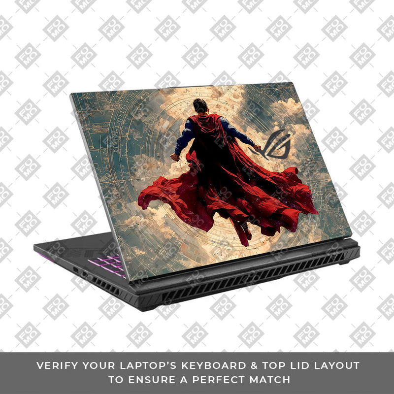 Superman Ascends Asus ROG Strix G16 G614J Laptop Skin