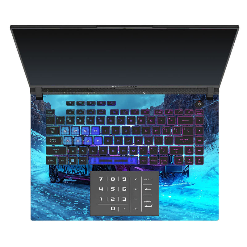 BMW Neon Drift Asus ROG Strix G16 G614J Laptop Skin