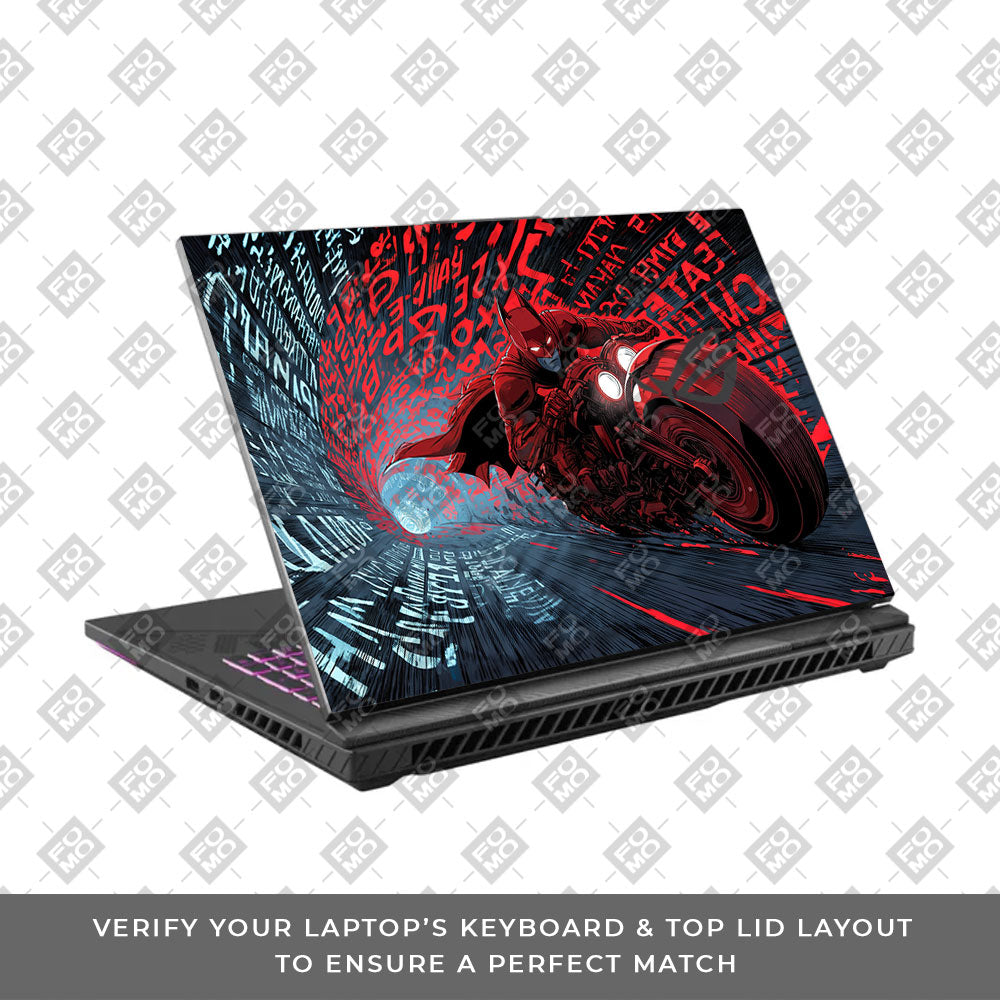 Dark Knight Overdrive Asus ROG Strix G16 G614J 3D Laptop Skin