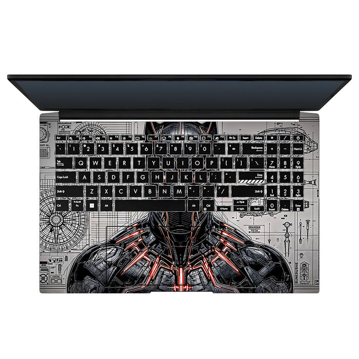 Black Panther Vibranium Tech Asus Vivobook Pro 15 M6500QC & M6500QH 3D