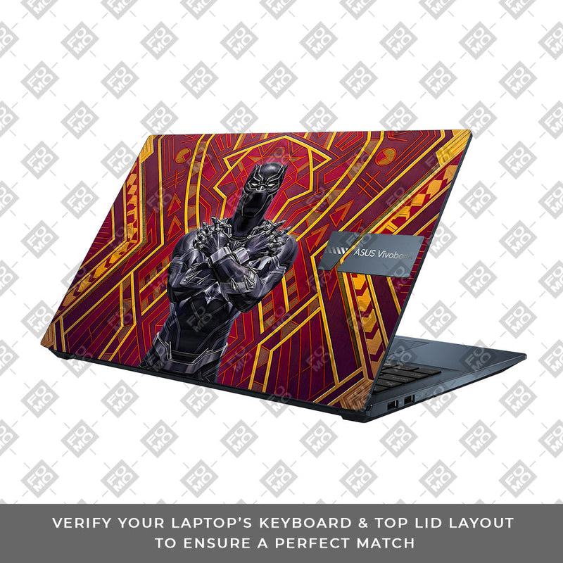 Wakanda Royal Power Asus Vivobook Pro 15 M6500QC & M6500QH Laptop Skin