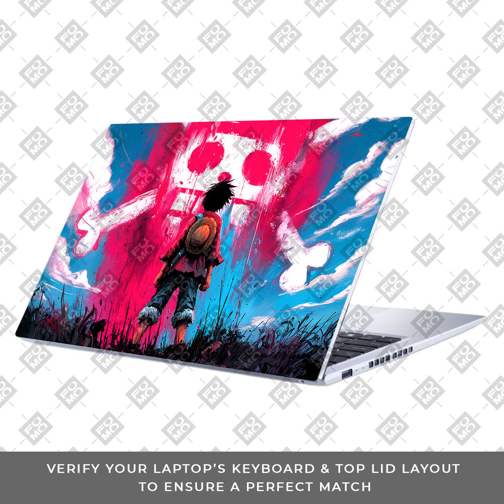 Straw Hat Graffiti One Piece Asus Vivobook 15 X1502VA Laptop Skin