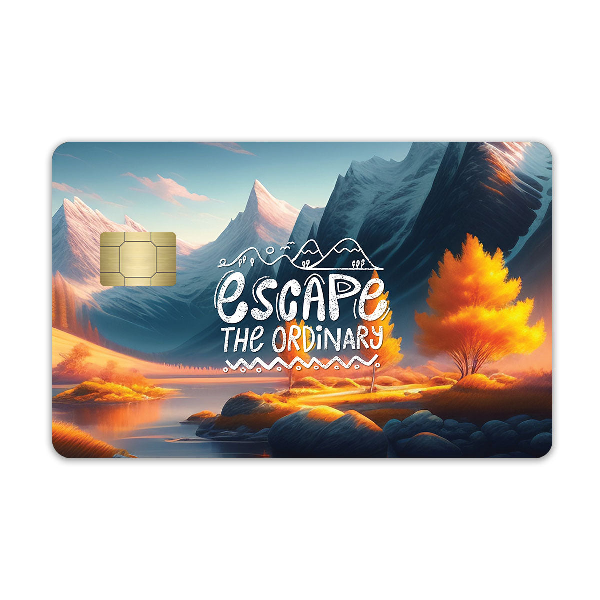 Escape The Ordinary Credit Card / Debit Card Skin