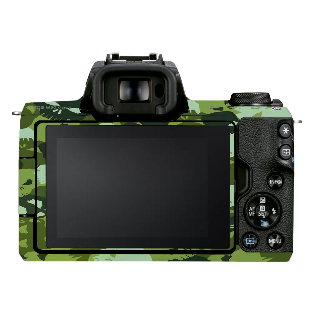Tropic Camo Canon EOS M50 Mark II Camera Skins