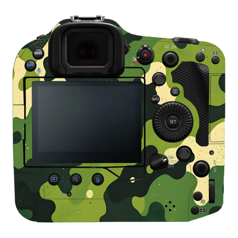 Camouflage Pattern Canon EOS R3 Camera Skins