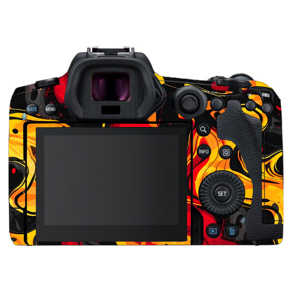 Lava Burst Canon EOS R5 Camera Skins