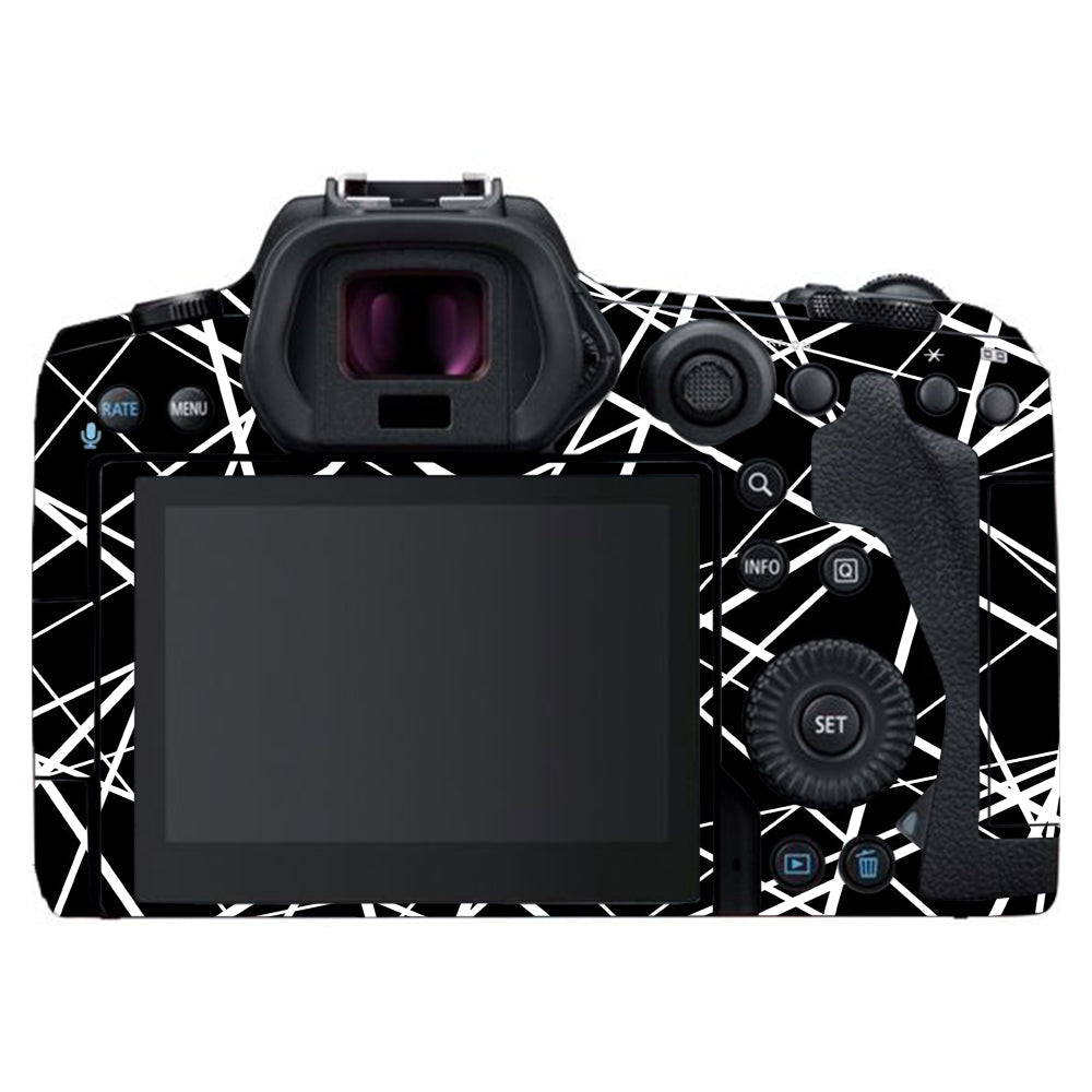 Mono Grid Canon EOS R5 Camera Skins