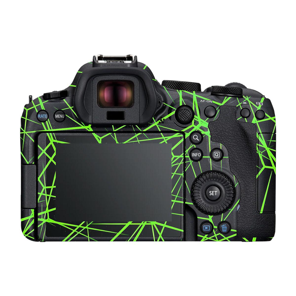 Neon Grid Canon R6 Mark III Camera Skin