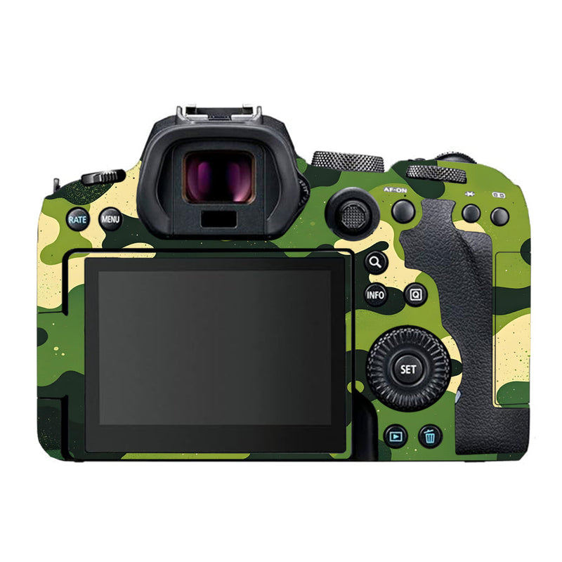 Camouflage Pattern Canon EOS R6 Mark I Camera Skins
