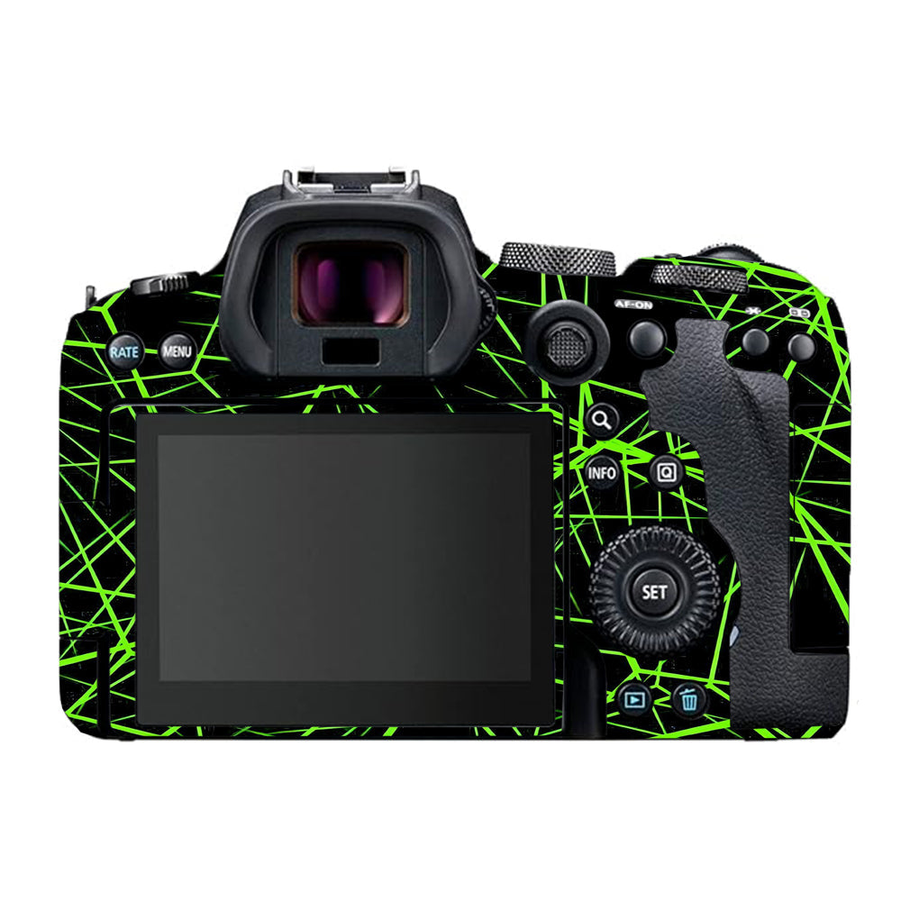 Neon Grid Canon EOS R6 Mark I Camera Skins