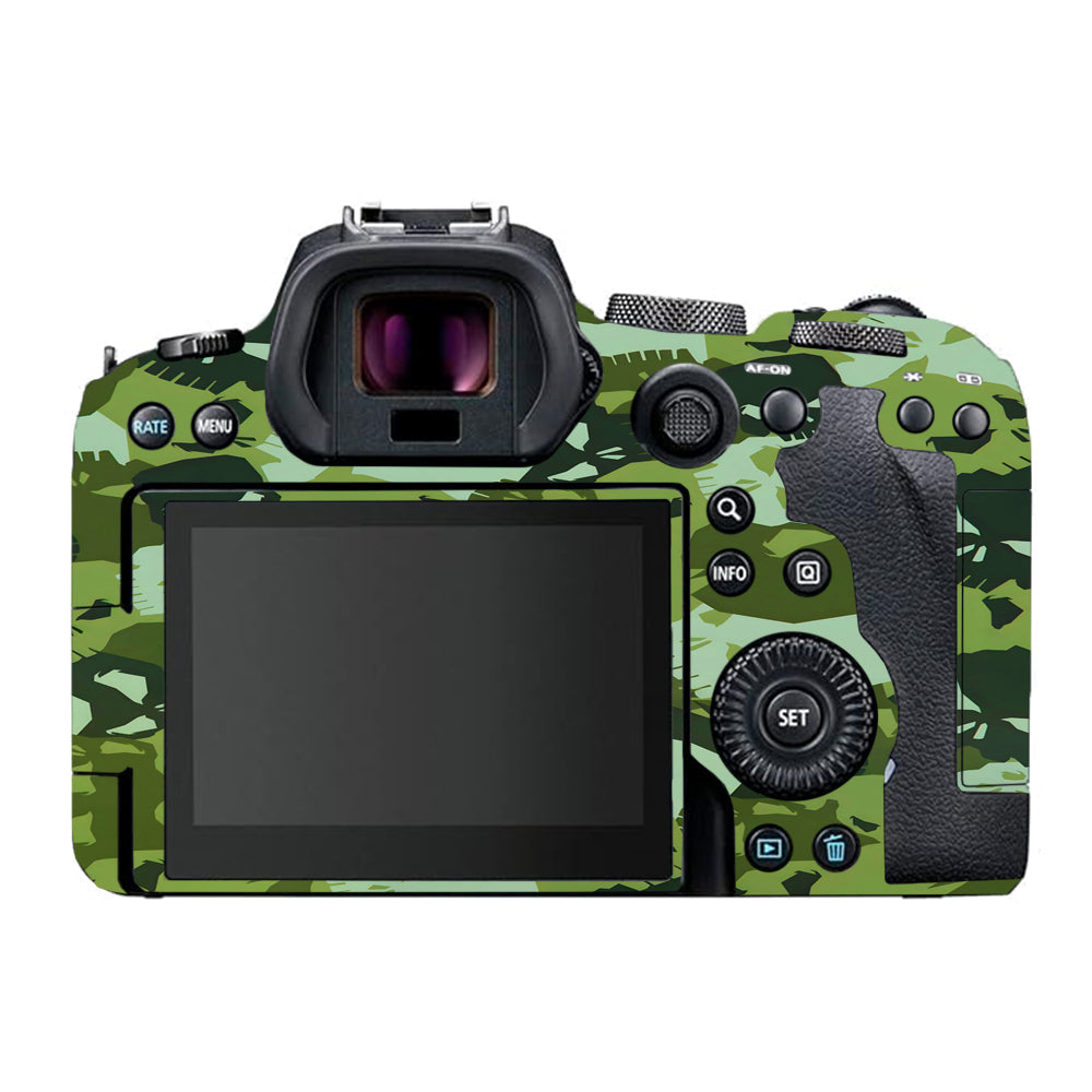 Tropic Camo Canon EOS R6 Mark I Camera Skins