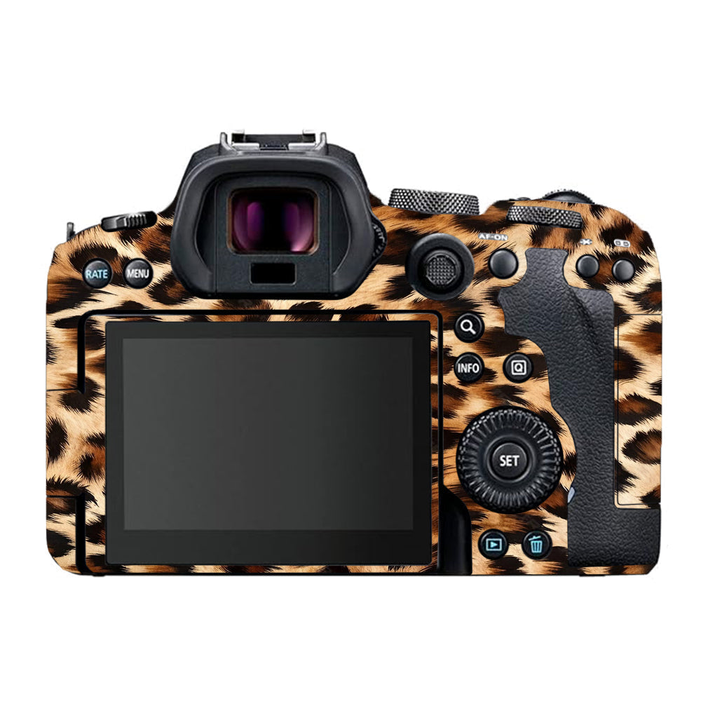 Classic Leopard Spots Canon EOS R6 Mark I Camera Skins