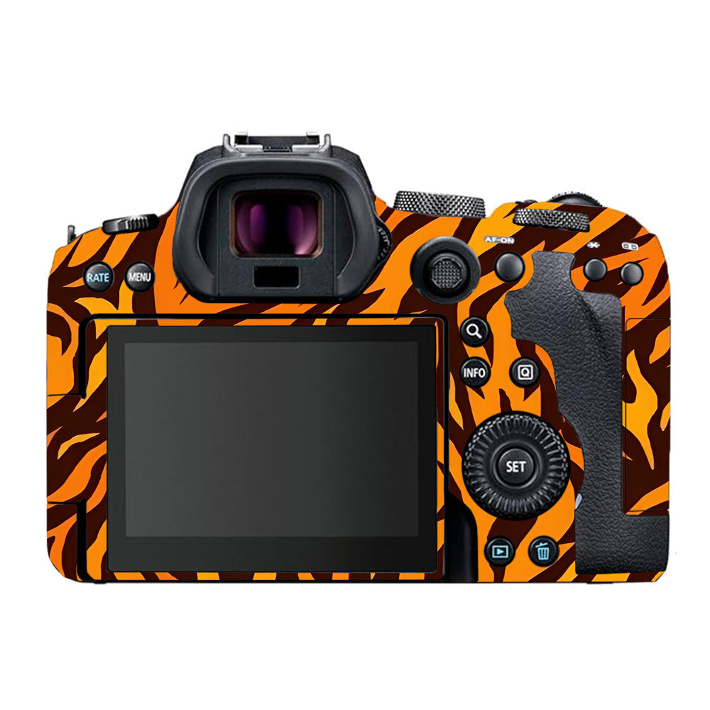 Wild Tiger Stripes Canon EOS R6 Mark I Camera Skins