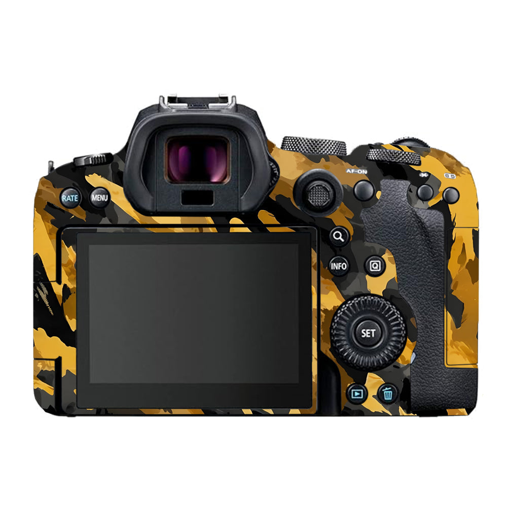 Camo Tiger Blend Canon EOS R6 Mark I Camera Skins