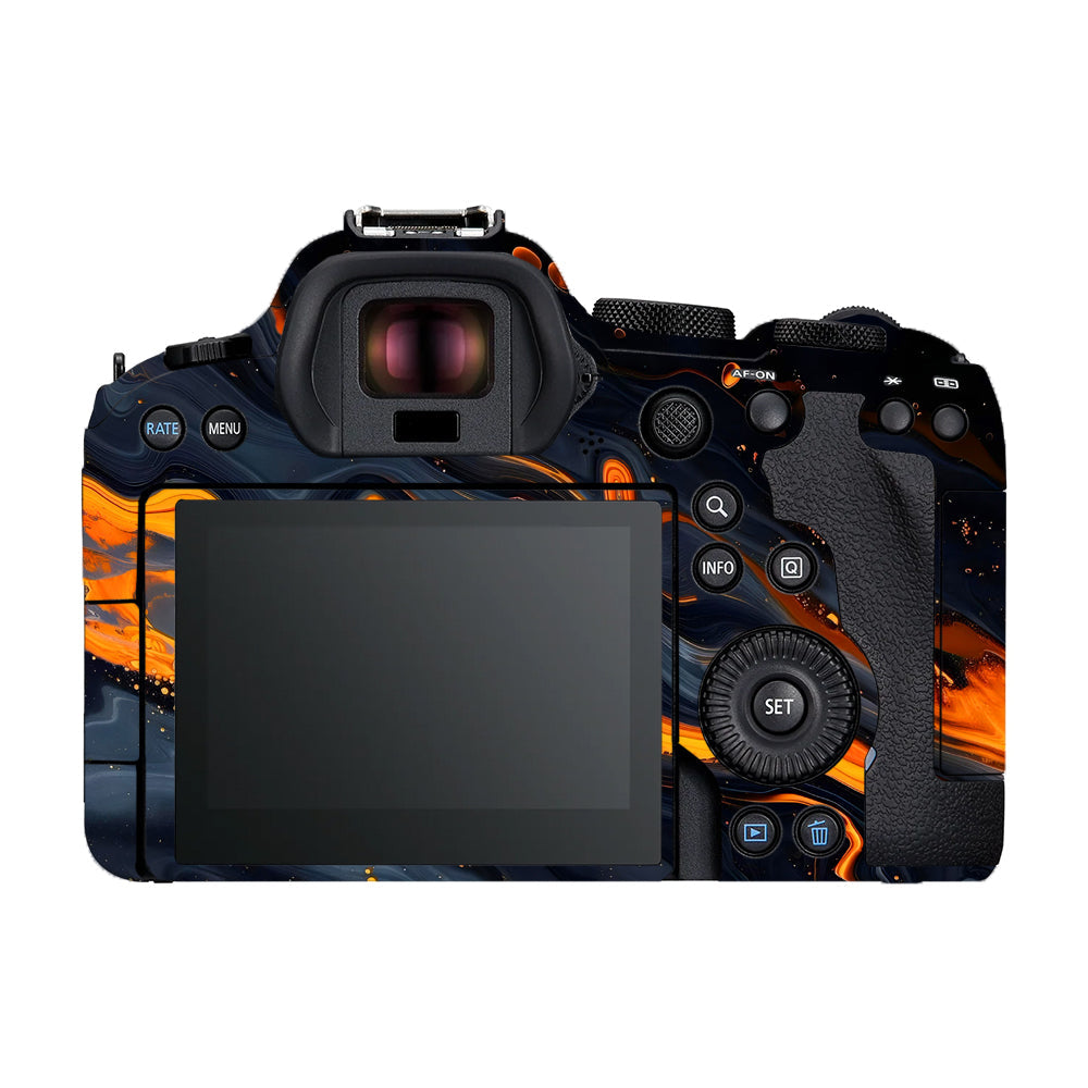 Lava Marble Canon EOS R6 Mark II Camera Skins